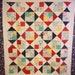 Quilt, Handmade Red White and Bloom Quilt, 79" X 87" - Etsy