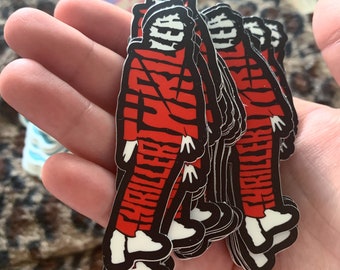 Thriller Sticker - Etsy