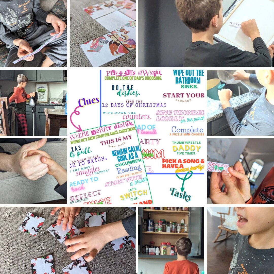 A Quest for Fun - an Editable Template for You to Print and Play - Etsy