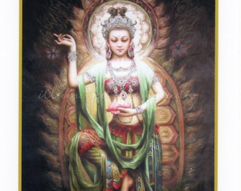 Goddess Shakti Card | Etsy