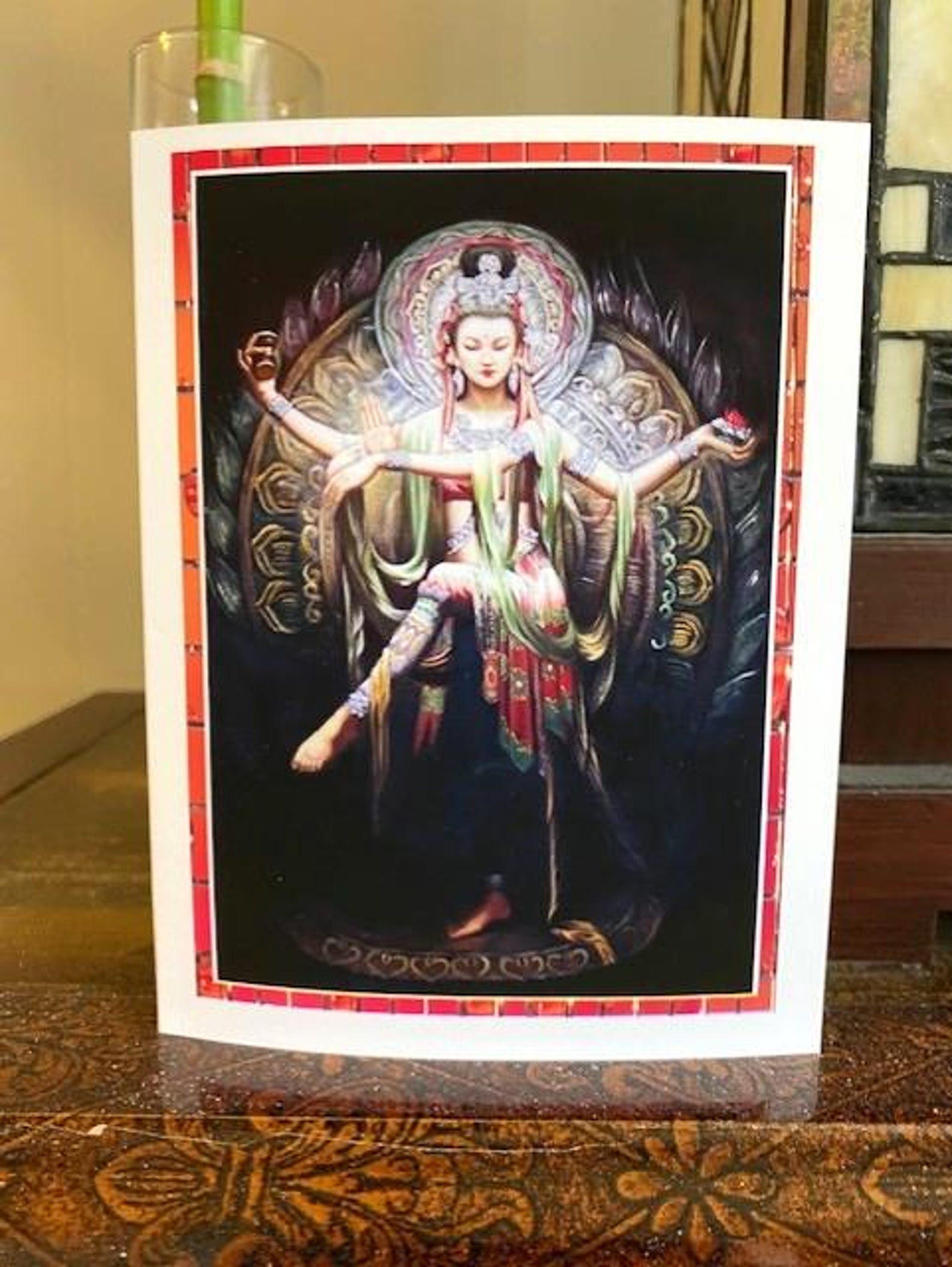 Goddess Shakti Card - Etsy