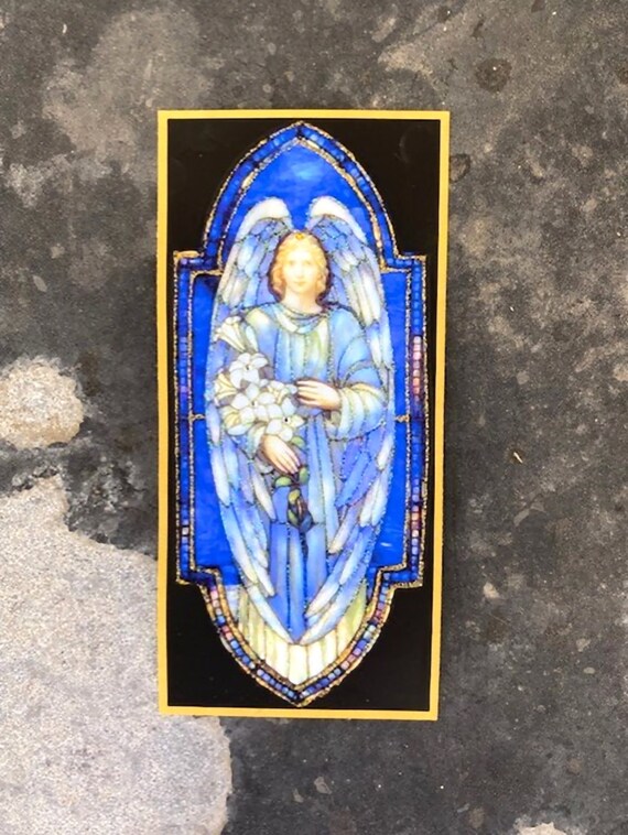 Archangel Gabriel Decal Hand-Embellished Stickers, Labels & Tags ...