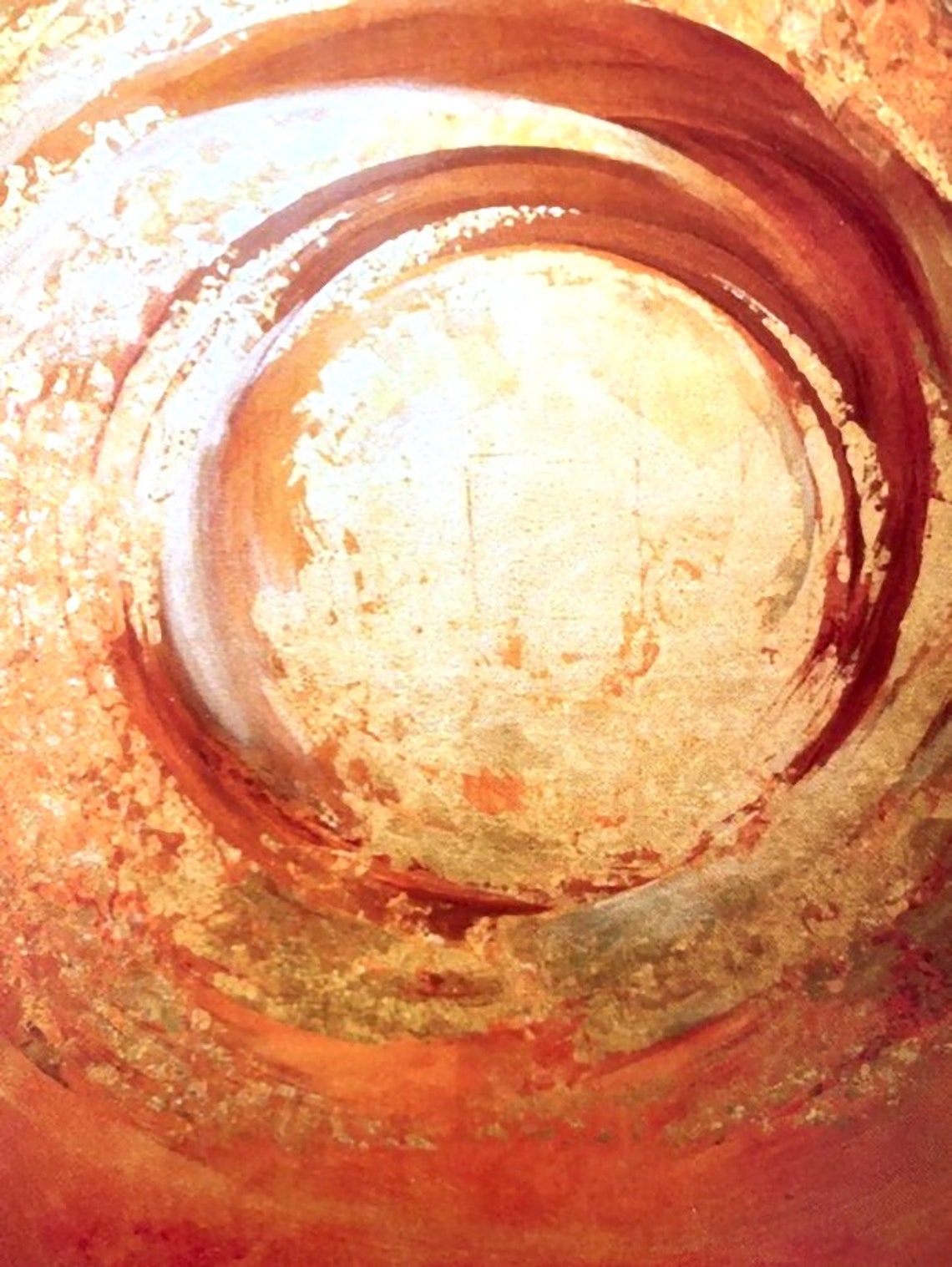 The Golden Orb Art Card | Etsy