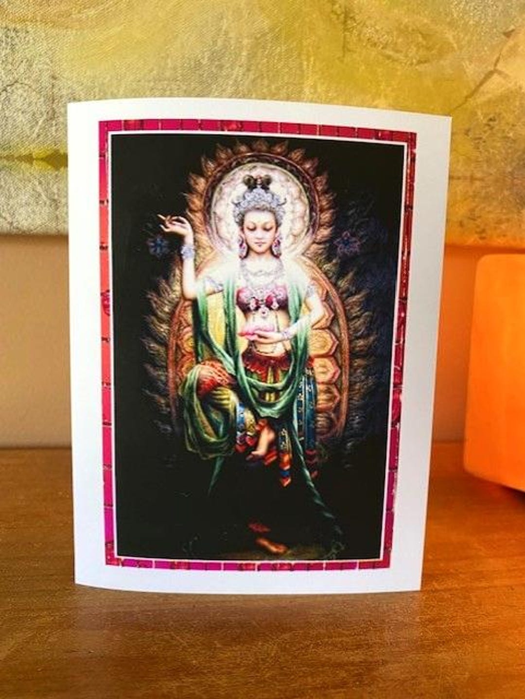 Goddess Shakti Card - Etsy