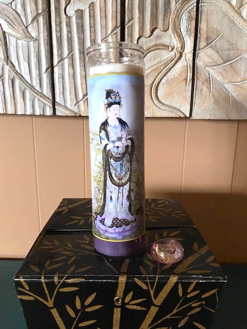 Kuan Yin Compassion 7 Day Devotional Candle | Etsy