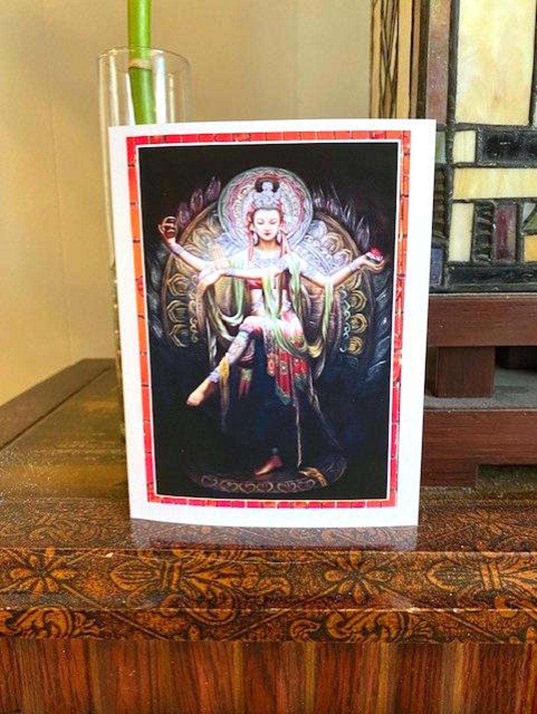 Goddess Shakti Card - Etsy