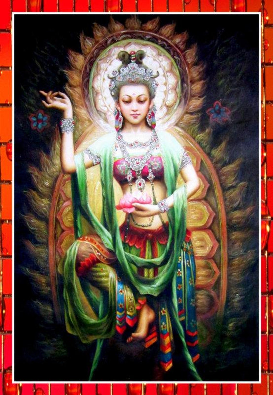 Goddess Shakti Card - Etsy