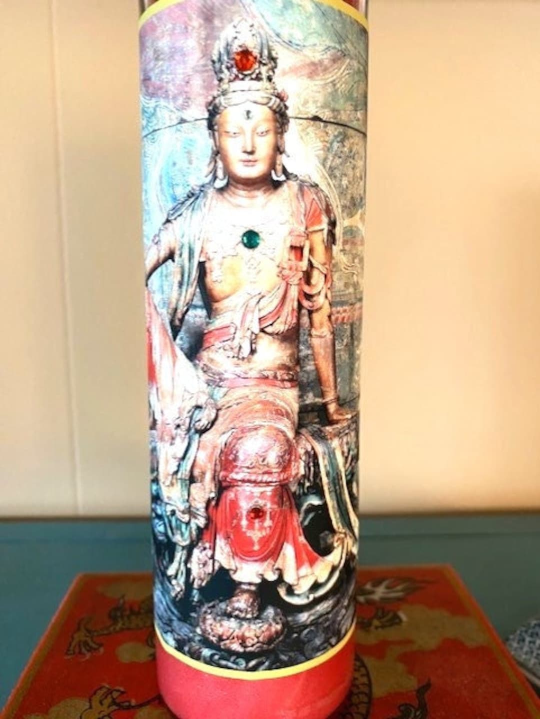 Kuan Yin in Lordly Pose 7 Day Devotional Candle - Etsy