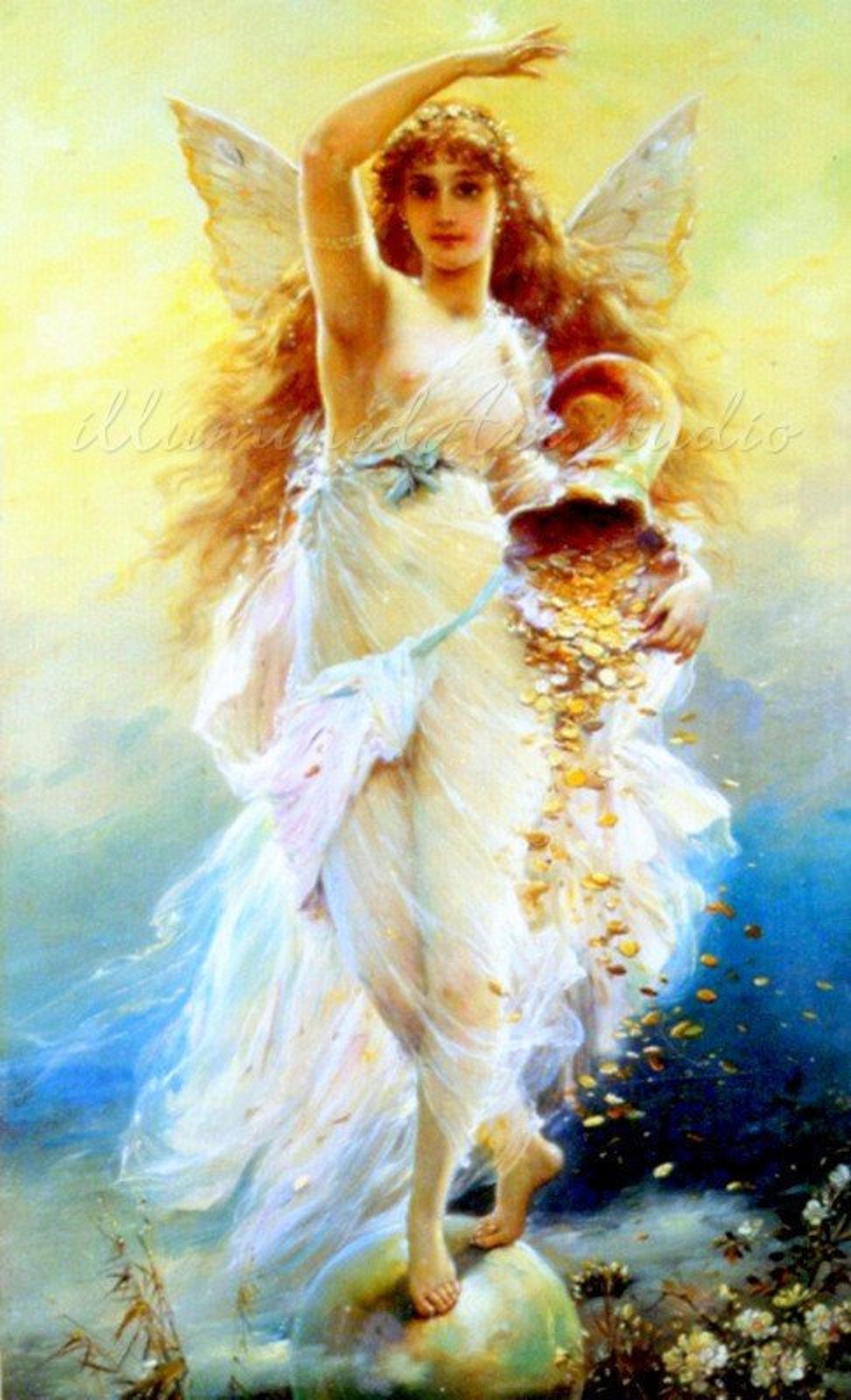 Art Print: Fortuna Goddess of Fortune | Etsy