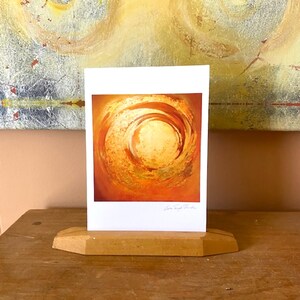 The Golden Orb Art Card - Etsy