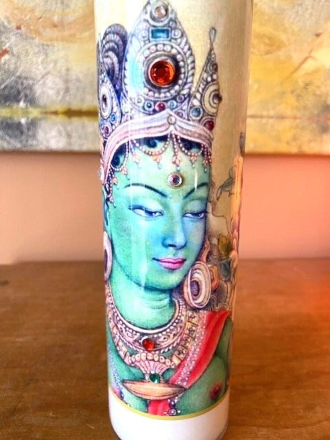 Green Tara 7 Day Devotional Candle - Etsy