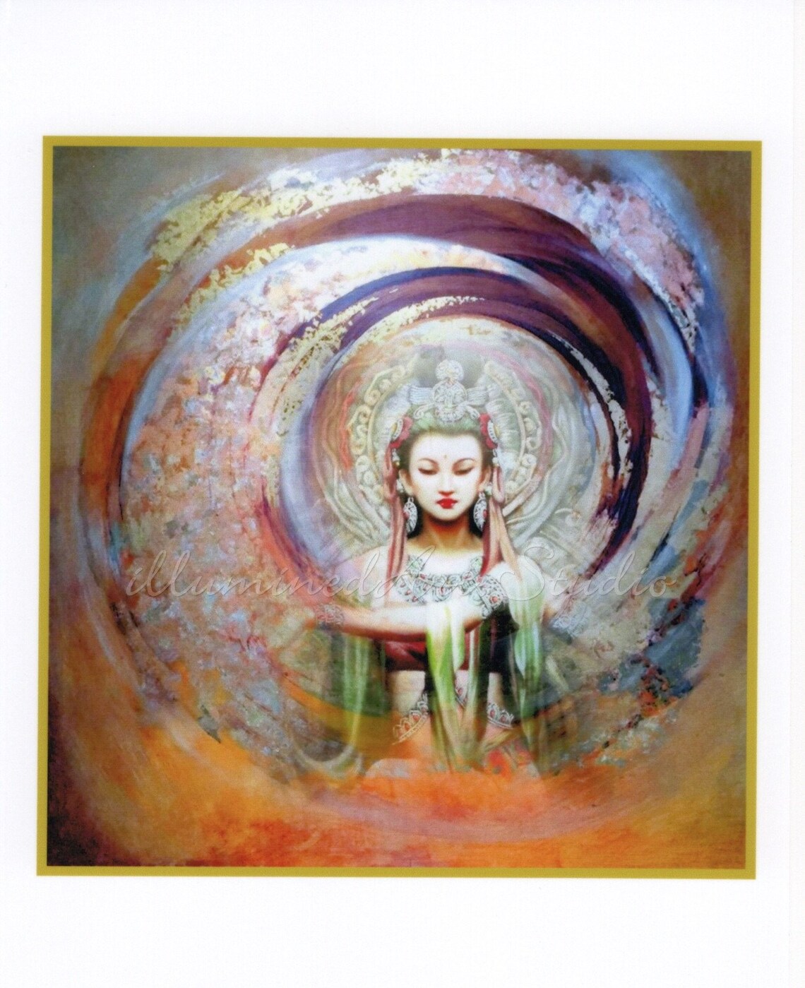 Sacred Orb Shakti Card - Etsy