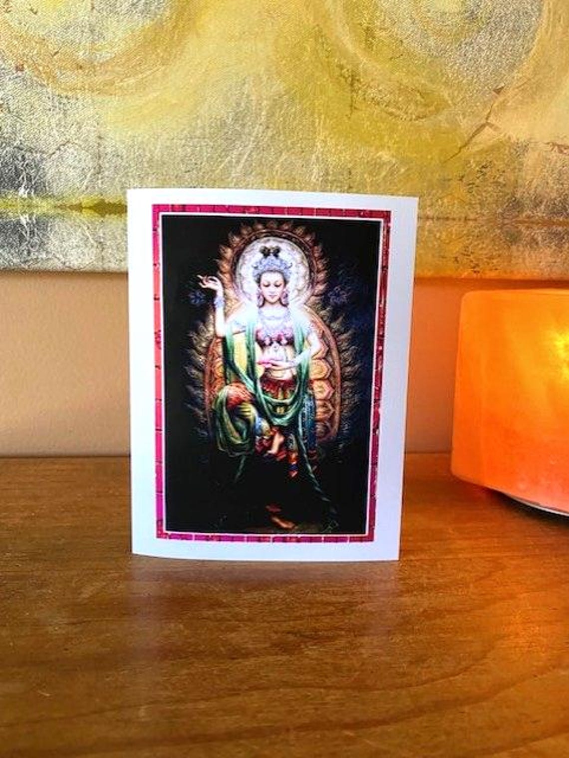 Goddess Shakti Card - Etsy