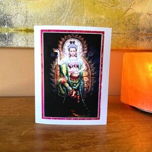 Goddess Shakti Card - Etsy