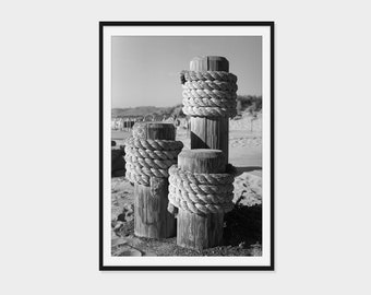 Pilings With Rope - Etsy