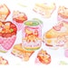 Citrus Fox Sticker, Lemon Sticker, Fox Sticker, Orange Sticker, Dessert ...