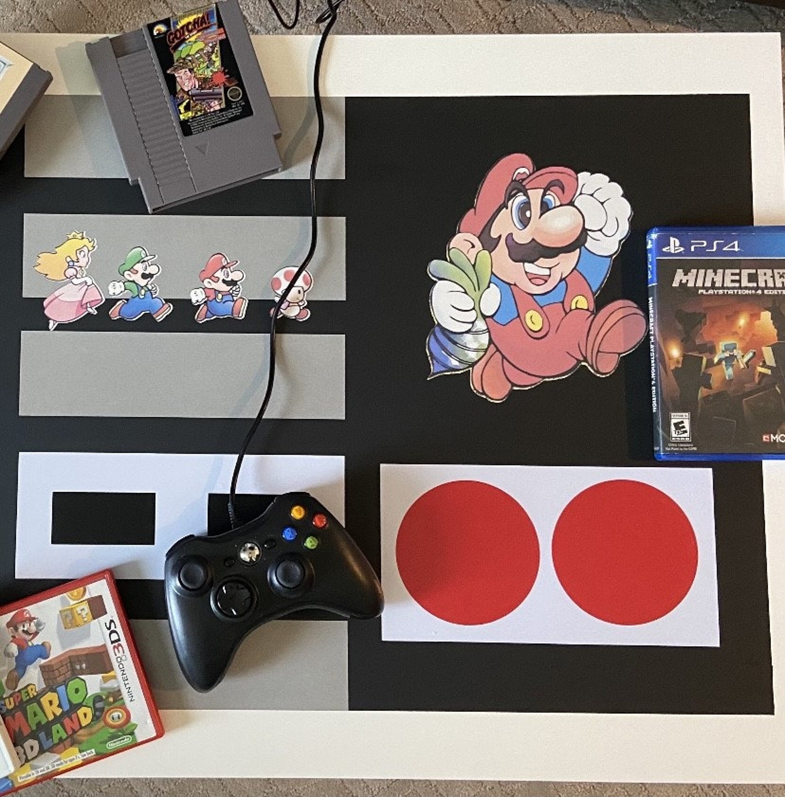 Custom NES Nintendo Table Nintendo Table Gaming Table | Etsy