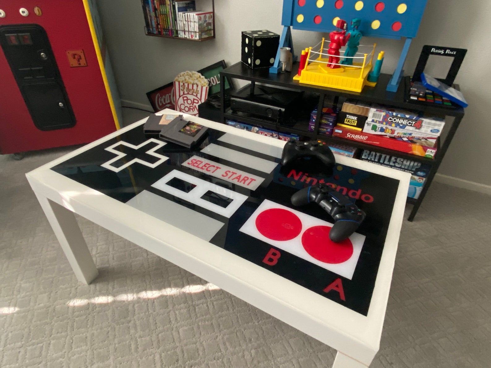 Custom NES Nintendo Table Nintendo Table Gaming Table | Etsy