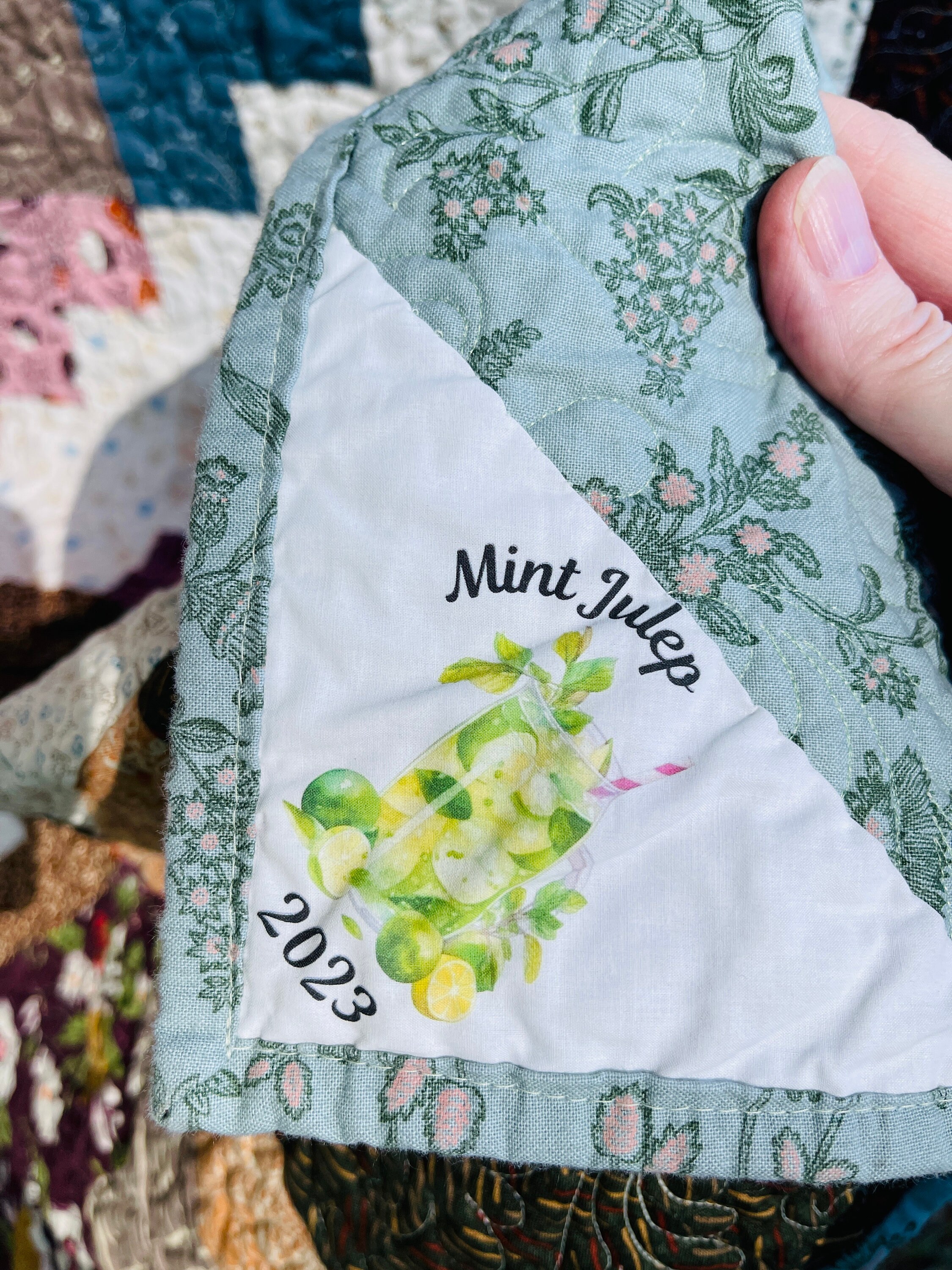 Mint Julep PDF Quilt Pattern - Jelly Roll Friendly, Modified Log Cabin, Scrappy Quilt Pattern - Etsy