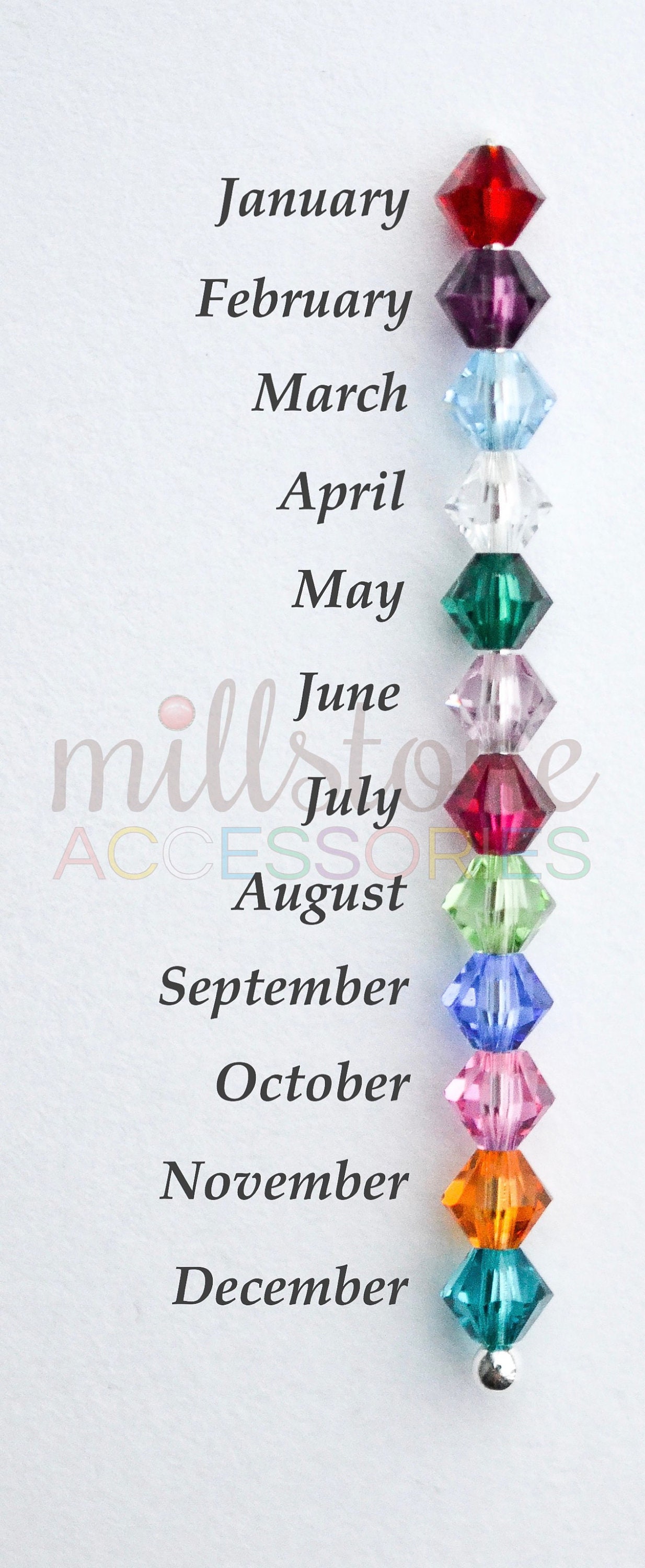 Antique Copper Family Tree Keychain Family Birthstone | Etsy