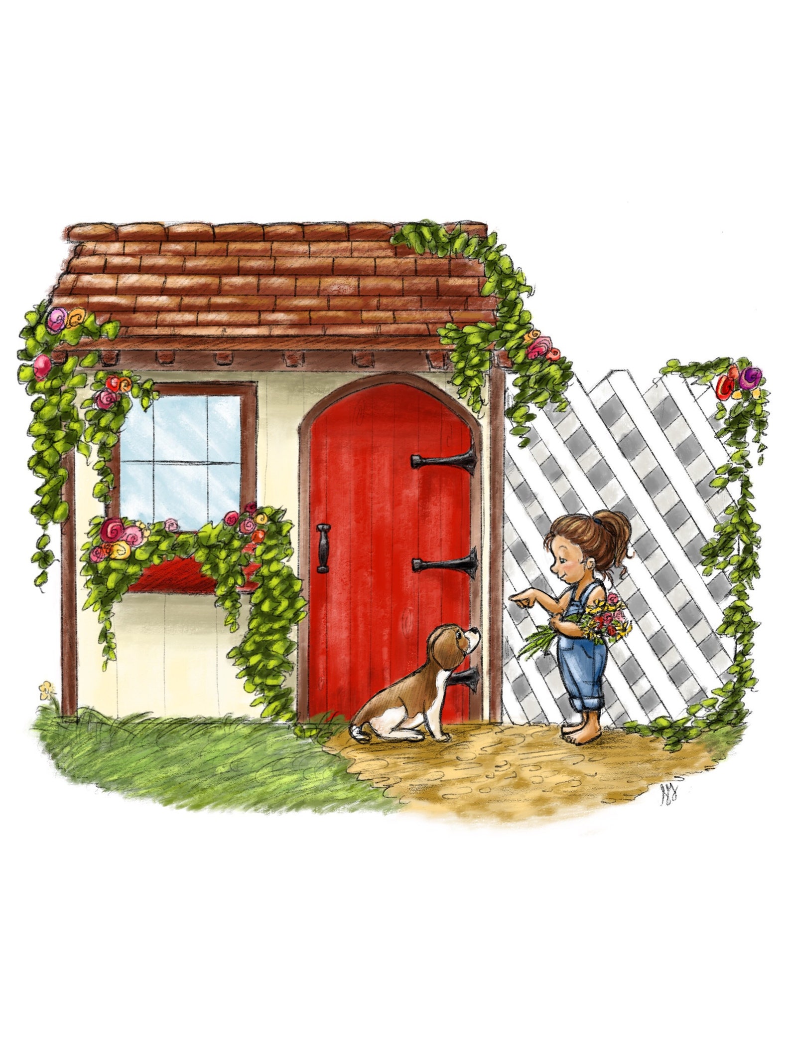 Storybook Drawing Storybook Illustrations Book | Etsy