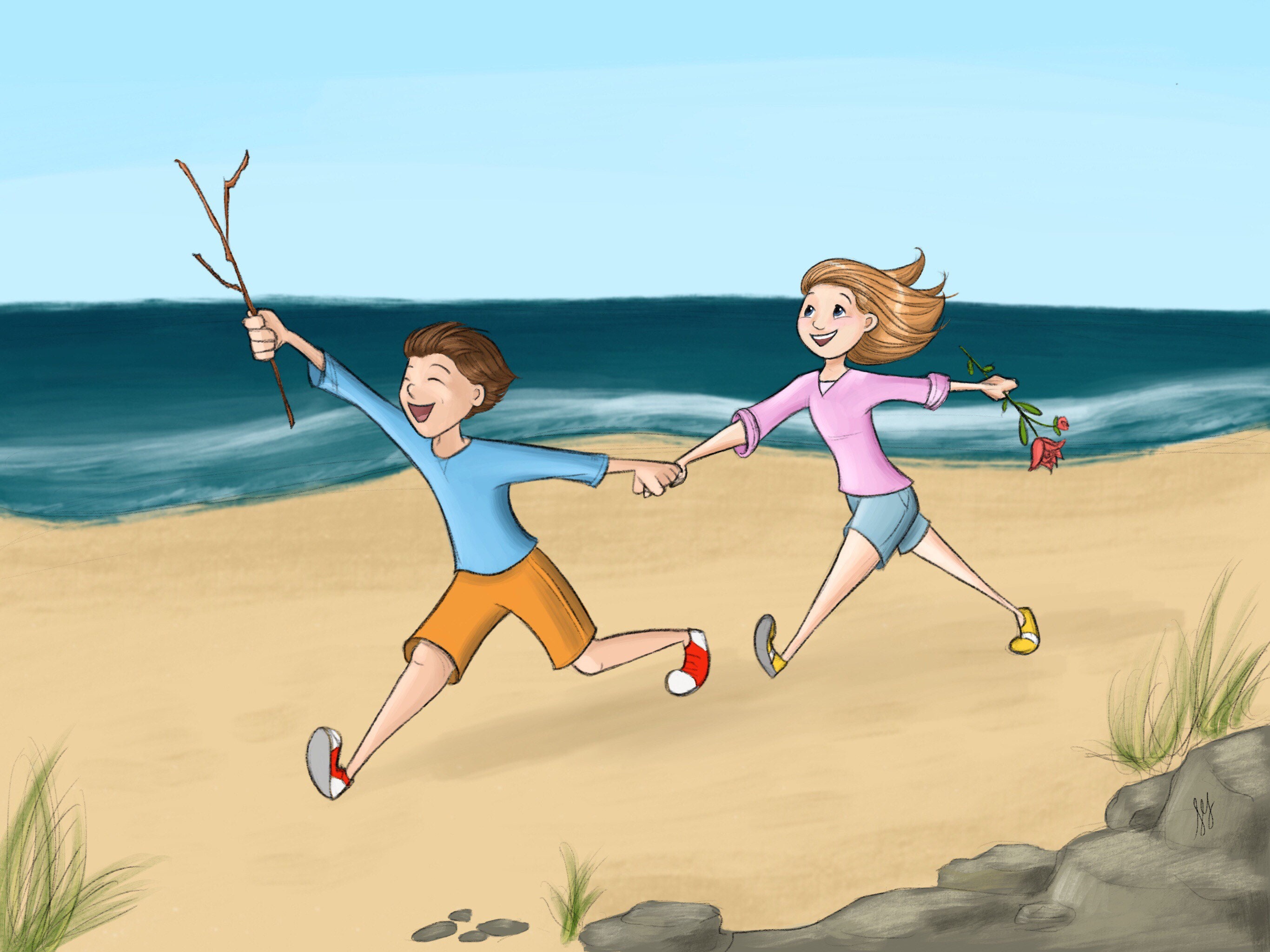 Storybook Drawing Storybook Illustrations Book | Etsy