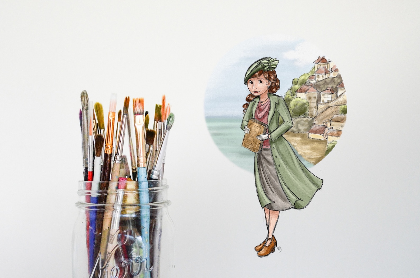 Storybook Drawing Storybook Illustrations Book | Etsy