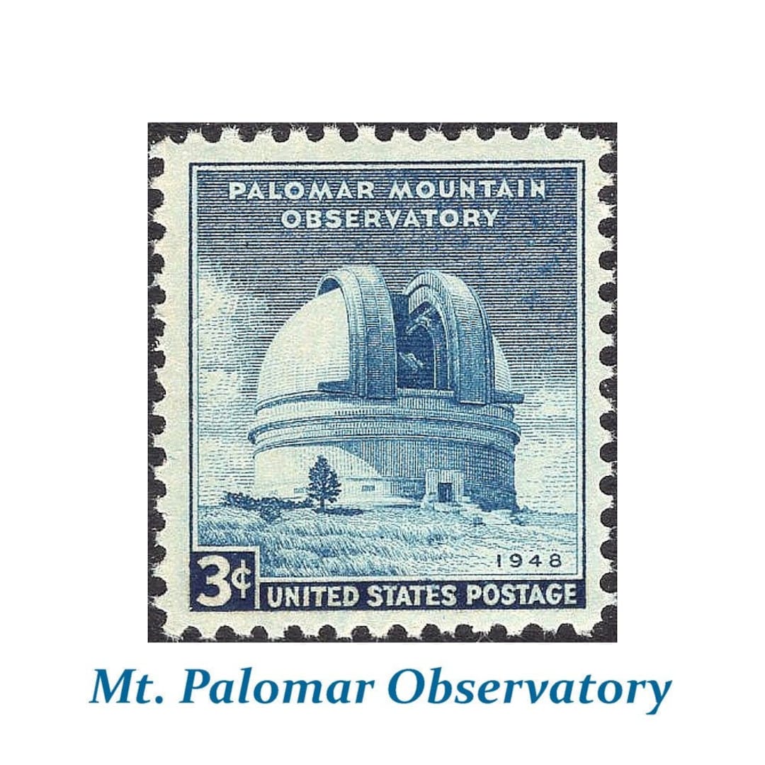 Ten 3c Mt Palomar Observatory Unused US Postage Stamps Telescope Zodiac ...