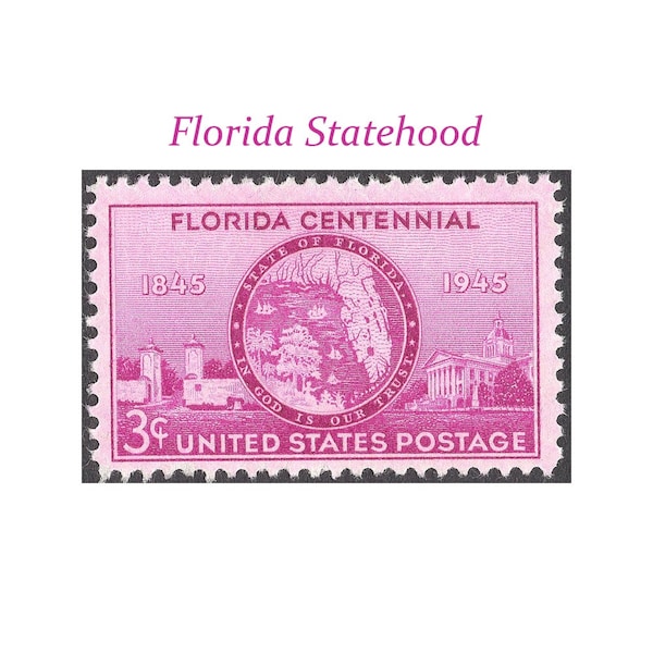Florida State Stamps - Etsy