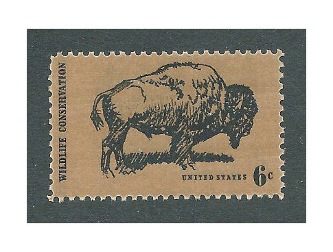 Pack of 25 .. 6c American Buffalo Stamp | Unused Postage Stamps ...