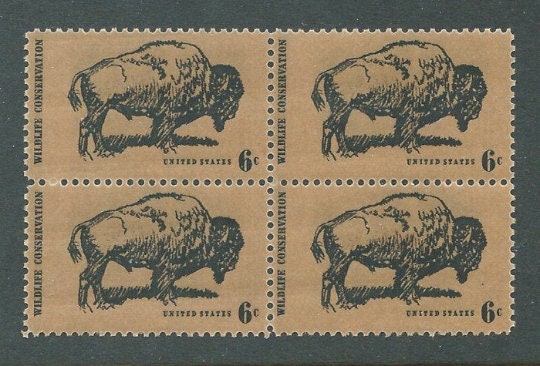 Pack of 25 .. 6c American Buffalo Stamp | Unused Postage Stamps ...