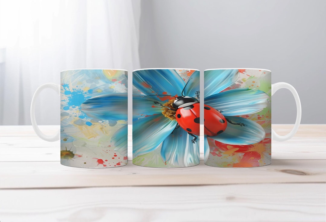 Ladybug Coffee Mugs - Etsy