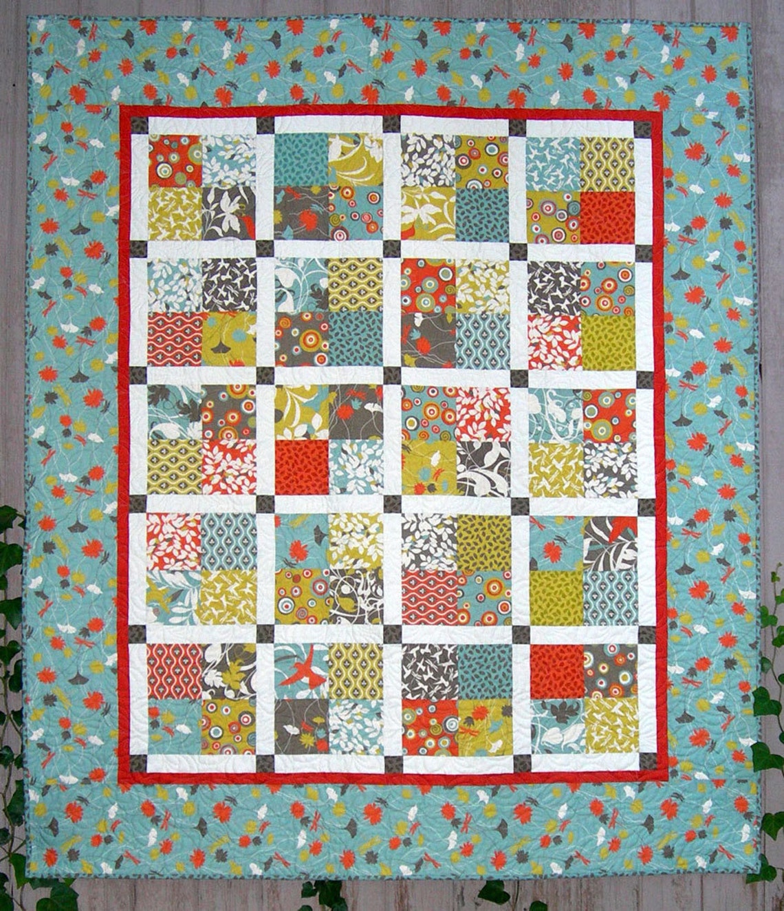 4 Patch Fun Quilt Pattern | Etsy