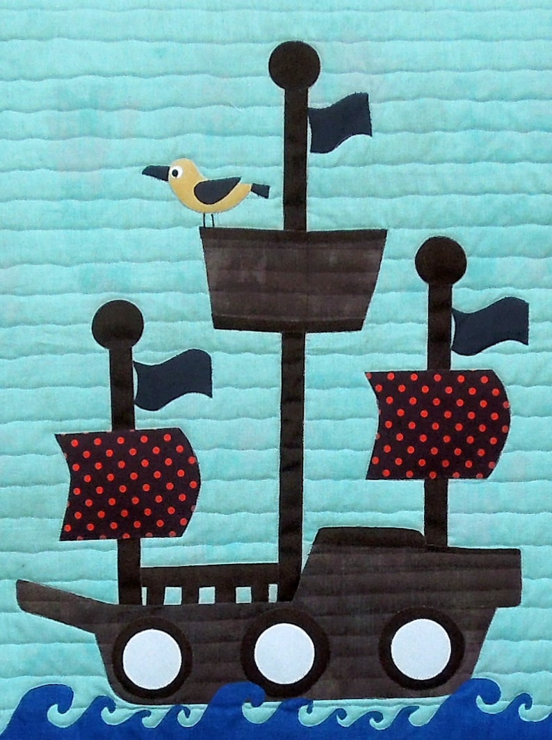 Pirates Booty Quilt Pattern - Etsy