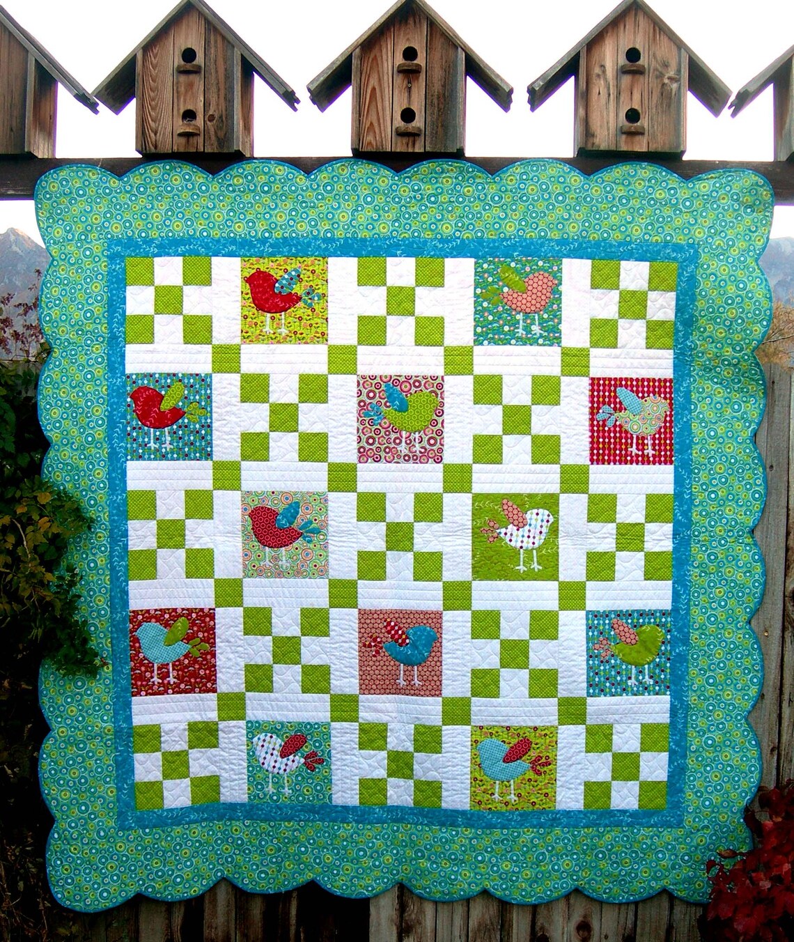 Birds of a Feather Quilt Pattern - Etsy