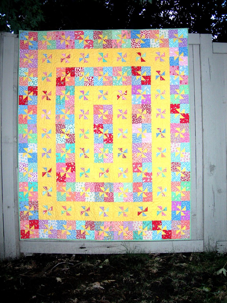Chasing Windmill Quilt Patterns - Etsy