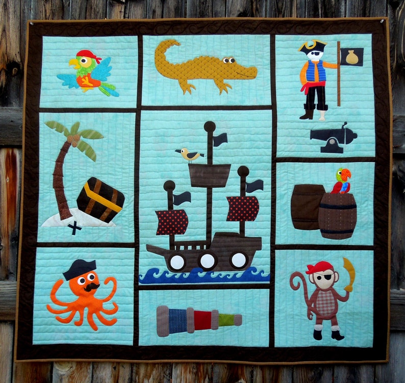 Pirates Booty Quilt Pattern - Etsy