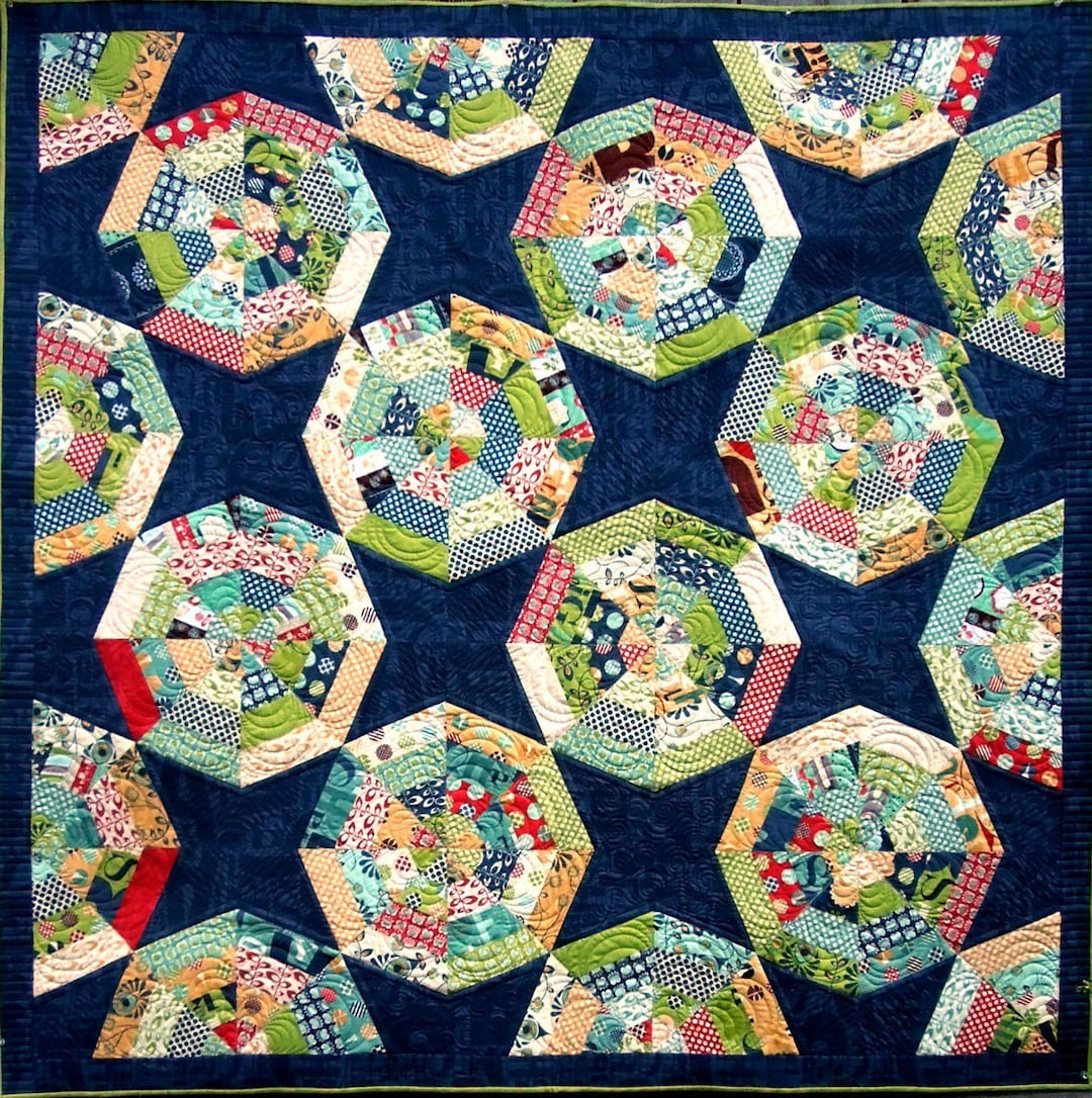 Ferris Wheel Quilt Pattern Plus Pillow - Etsy