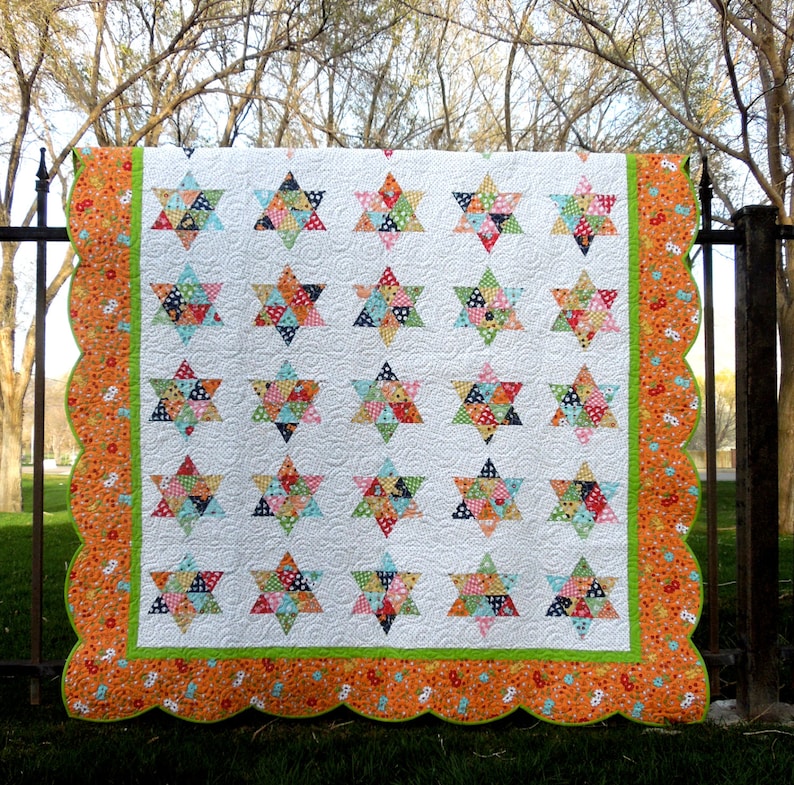 Vintage Stars Quilt Pattern - Etsy