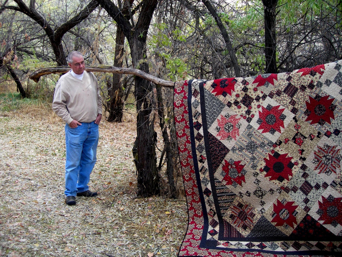 Desert Flower Quilt Pattern | Etsy