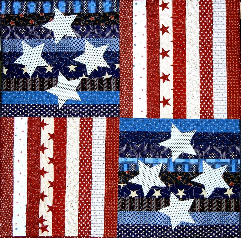 Freedom Quilt Pattern - Etsy