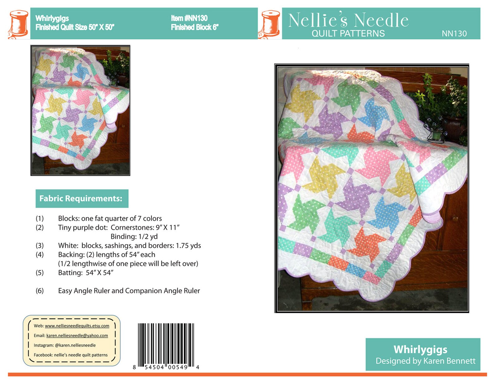 Whirlygigs Quilt Pattern - Etsy