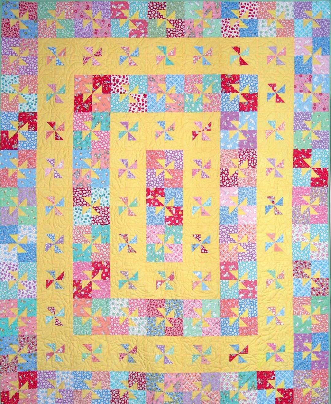 Chasing Windmill Quilt Patterns - Etsy