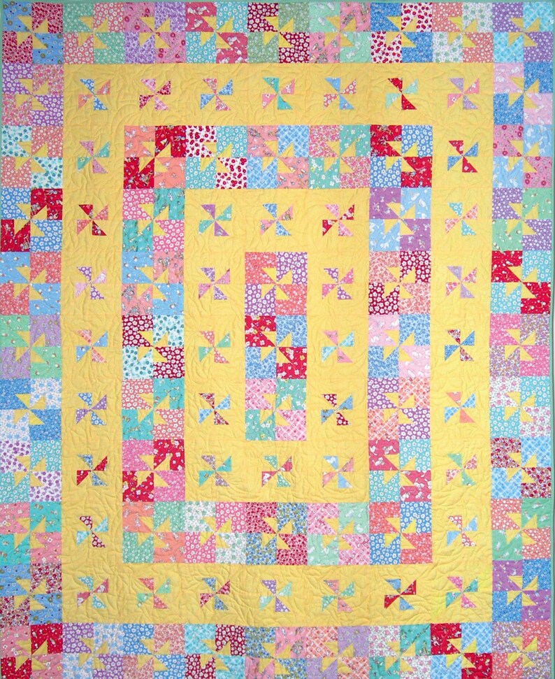 Chasing Windmill Quilt Patterns - Etsy