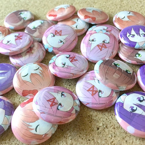 Doki Doki Literature Club Buttons - Etsy