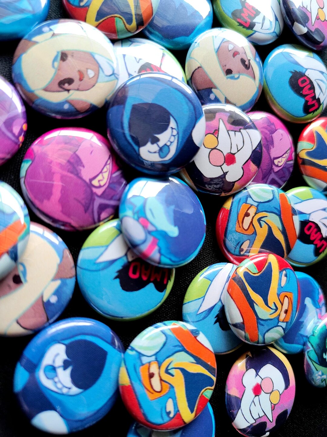 DELTARUNE Ch. 1+2 Buttons! - Etsy