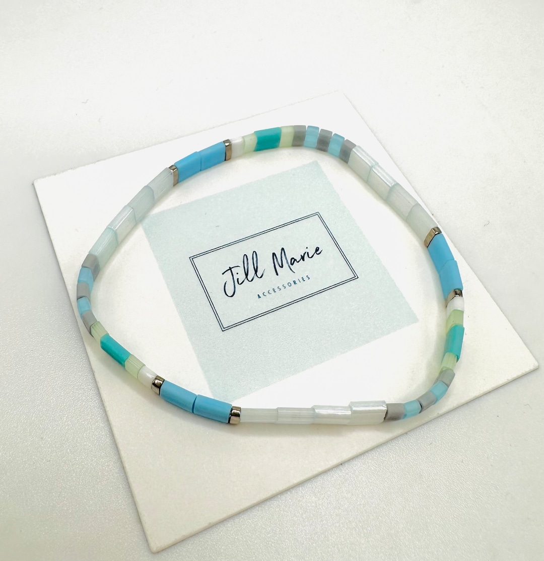 The Lucy Tila Bead Bracelet - Etsy