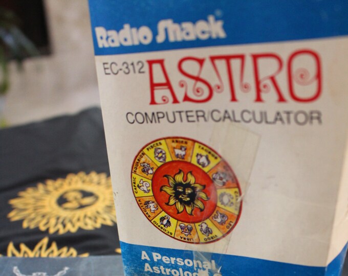 1979 ASTRO CALCULATOR Radio Shack EC-312 ~ A Personal Astrology ...