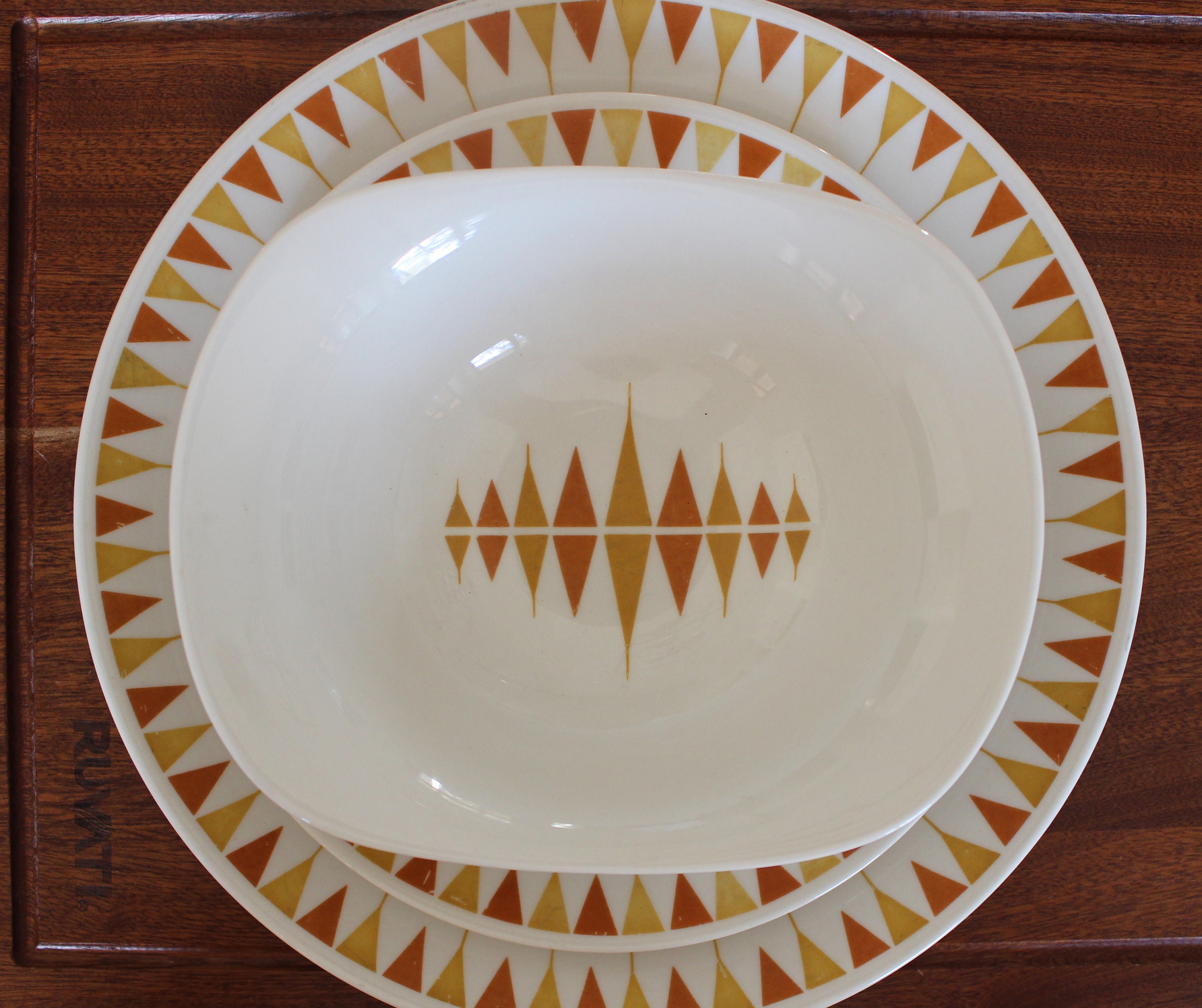 Aztek Pyramids by Ben Siebel, 1956, Impromptu Line USA Mid Century ...