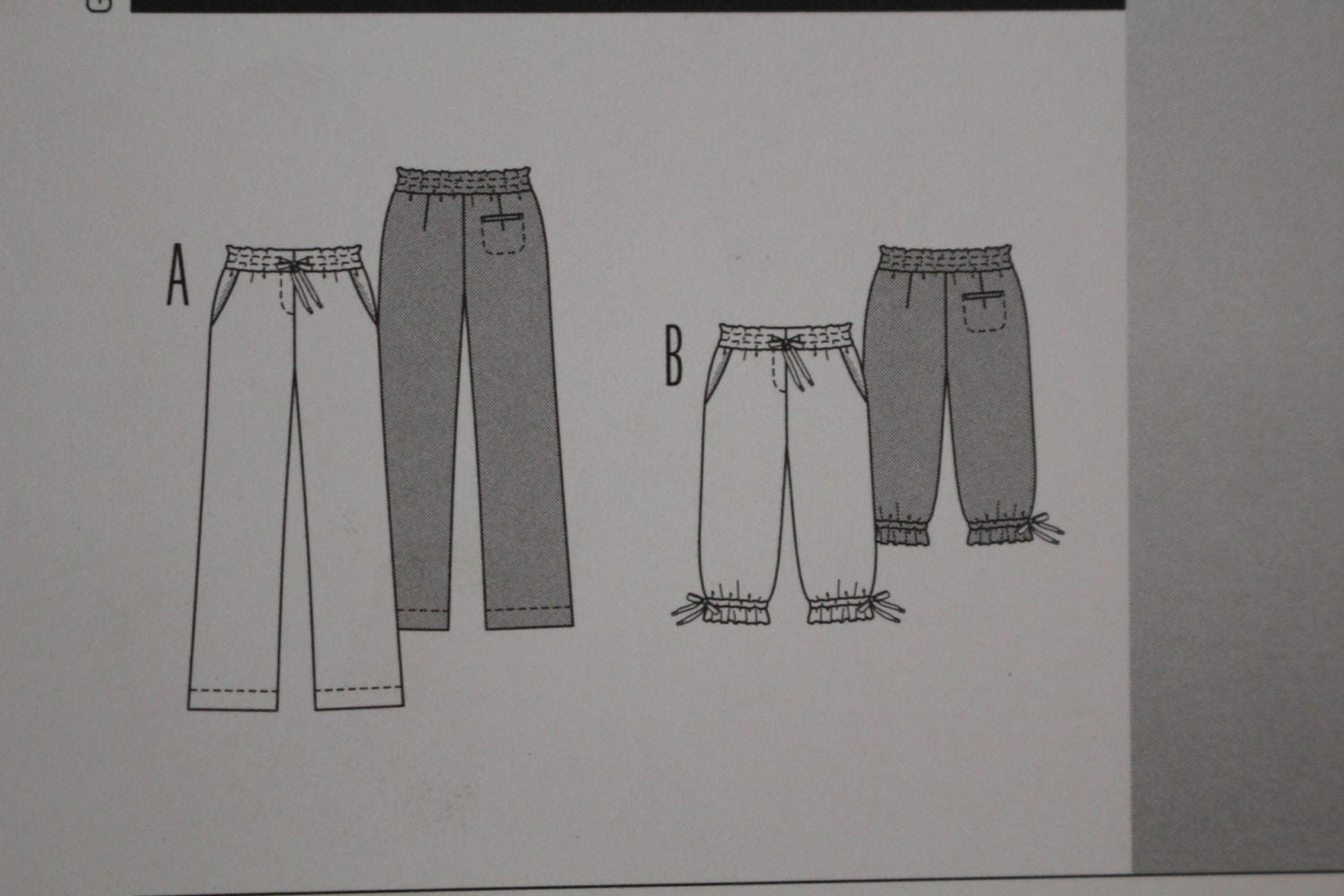 BURDA 7534 ~ Two Styles of Pants ~ Size US 6-18 ~ Uncut / New in ...